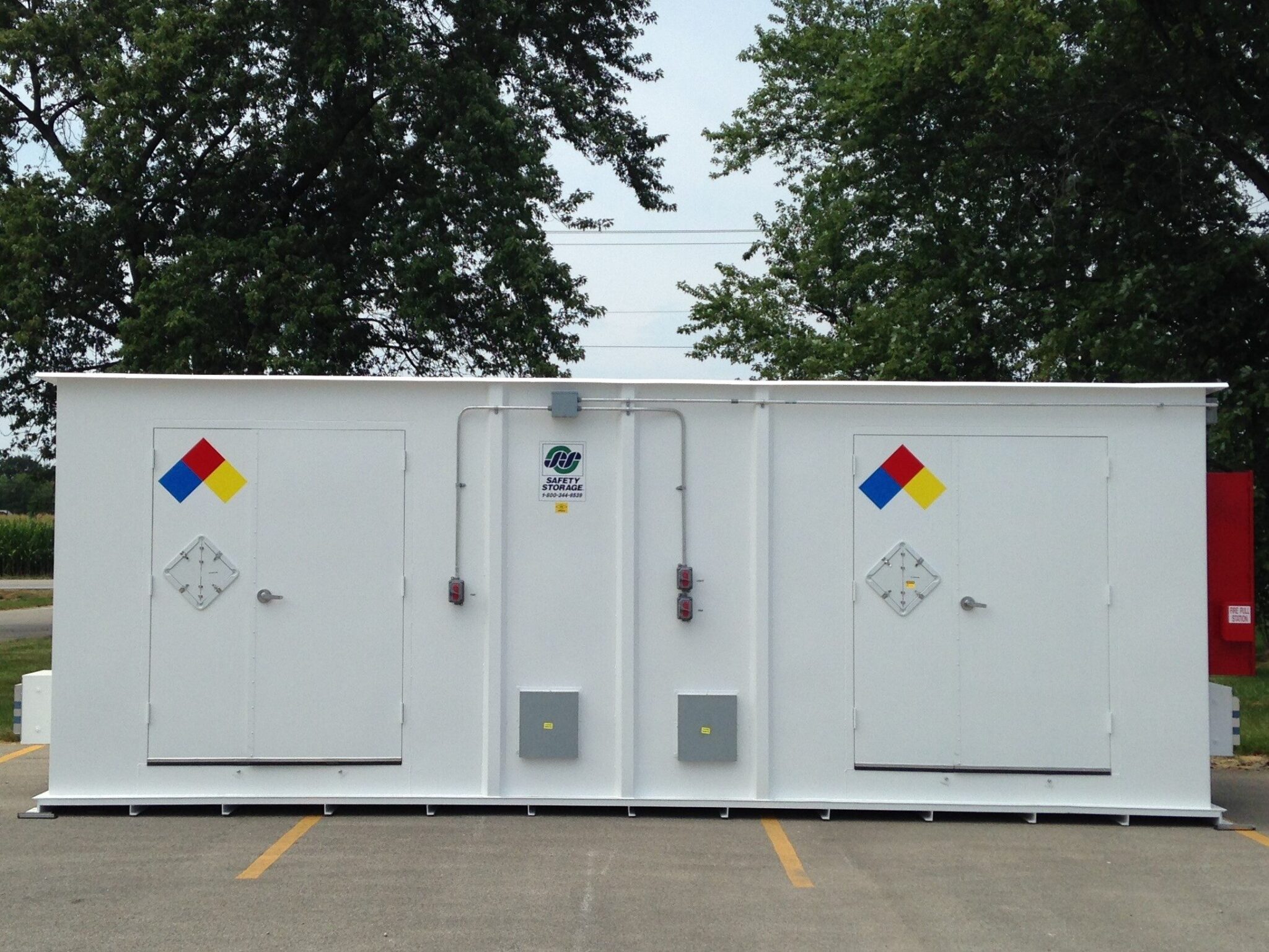 2-Hour Uni-Directional Fire-Rated Hazardous Storage